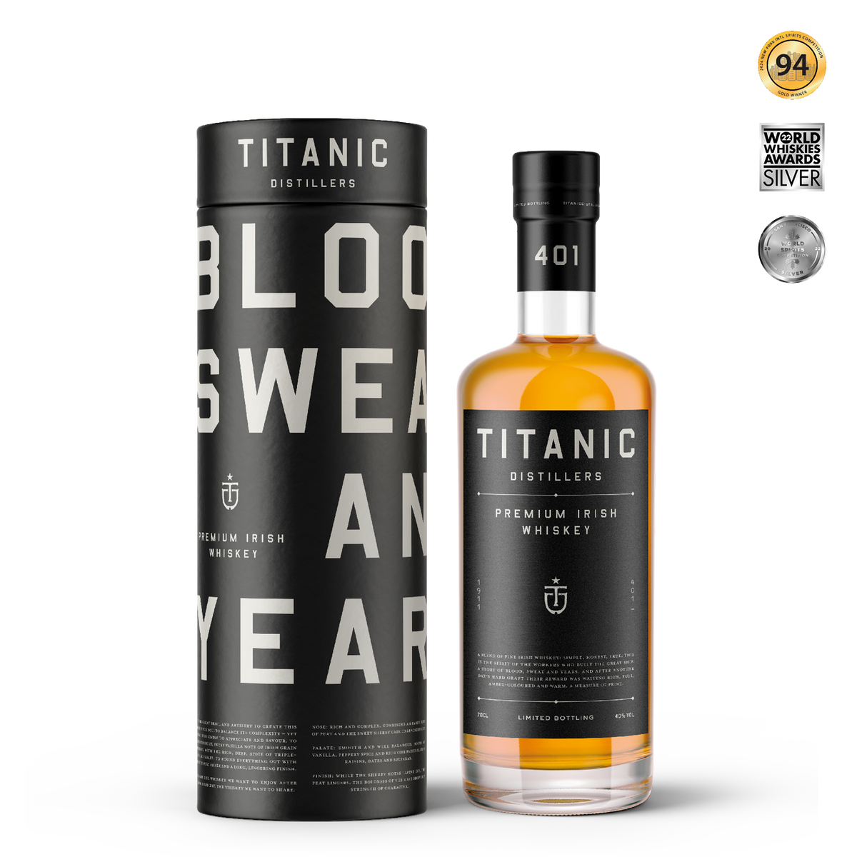 Titanic Distillers Premium Irish Whiskey | Titanic Distillers